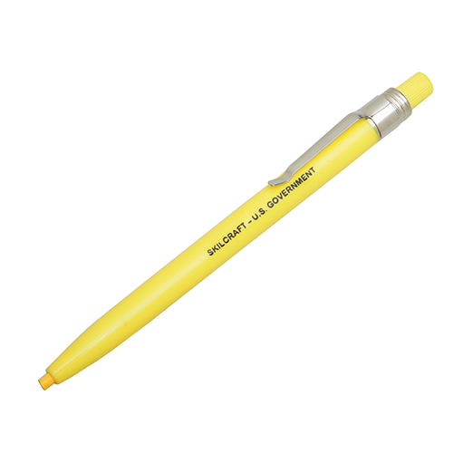China Marker Wax Pencil - Yellow Barrel/Yellow Lead | Abel Supply
