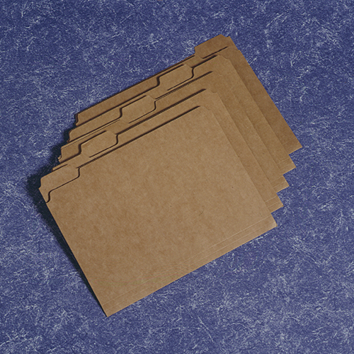 File Folder - Medium - 1/5 Cut - Letter | Abel Supply