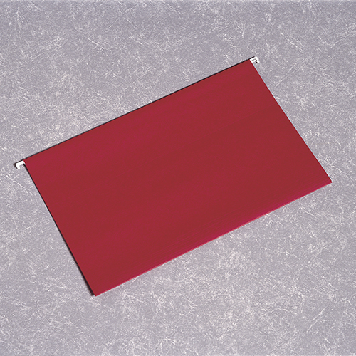 Hanging File Folder - 1/5 Cut - Legal - Red | Abel Supply