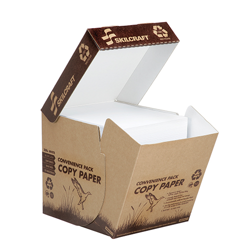 100% Post-Consumer Recycled Convenience Copy Paper - Bulk Pack | Abel ...