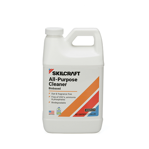 Clean All Purpose Cleaner - Refill Bottle - 1/2 Gallon - 6/BX | Abel Supply
