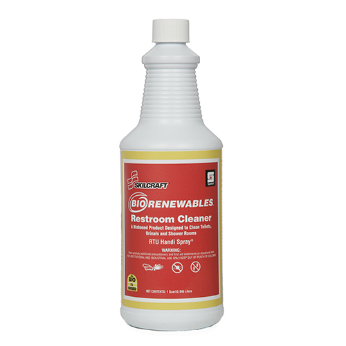 SKILCRAFT® Spartan® BioRenewables® Restroom Cleaner - 32 oz Spray ...